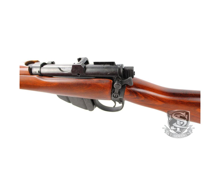 Rifle Airsoft Lee-Enfield - S&T Lee-Enfield Real Wood - Airsoft e Armas ...