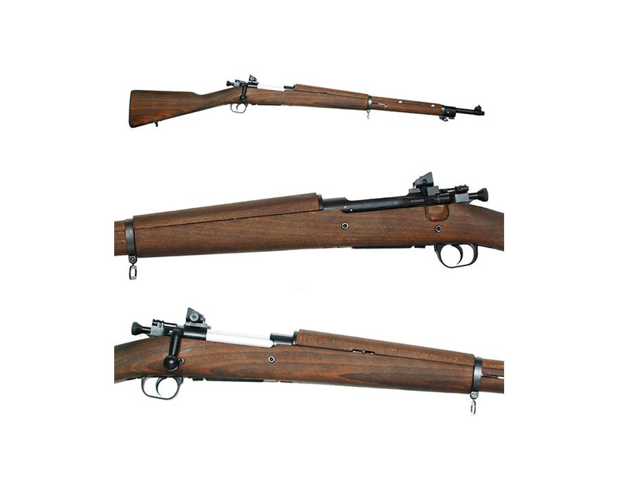 Rifle Airsoft M1903 Springfield - S&T M1903 A3 Real Wood - Airsoft e ...