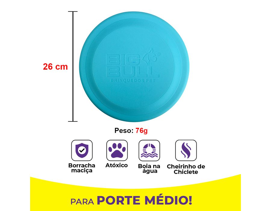 Frisbee Profissional - Big Bull Pet | BIG BULL PET