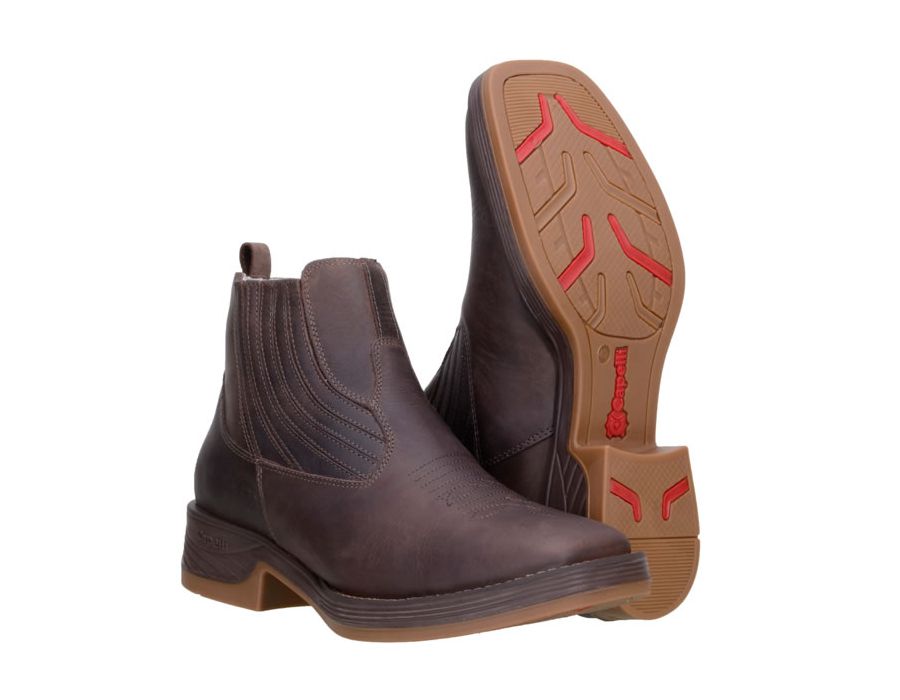 Botina Western Masculina Em Couro Original Capelli Boots | BOTAS MANGALARGA