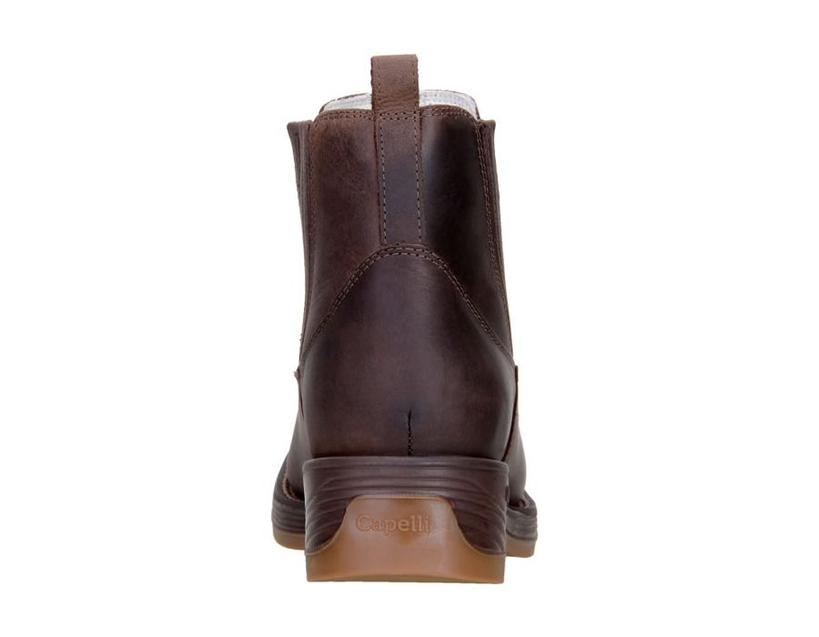 Botina Western Masculina Em Couro Original Capelli Boots | BOTAS MANGALARGA