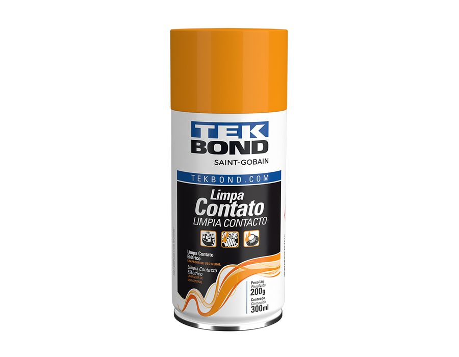 LIMPA CONTATO SPRAY 300ML TEK BOND | Casa do Viana