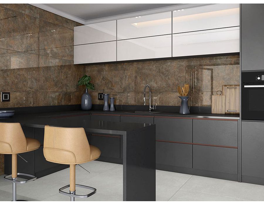 Piso Formigres Premium Corten Polido 60x120 cm | Casa Fácil Materiais ...