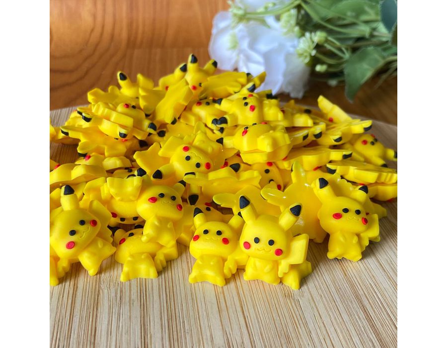 Aplique Emborrachado Pokémon Pikachu 2,5x2cm | CHAMMA FESTA