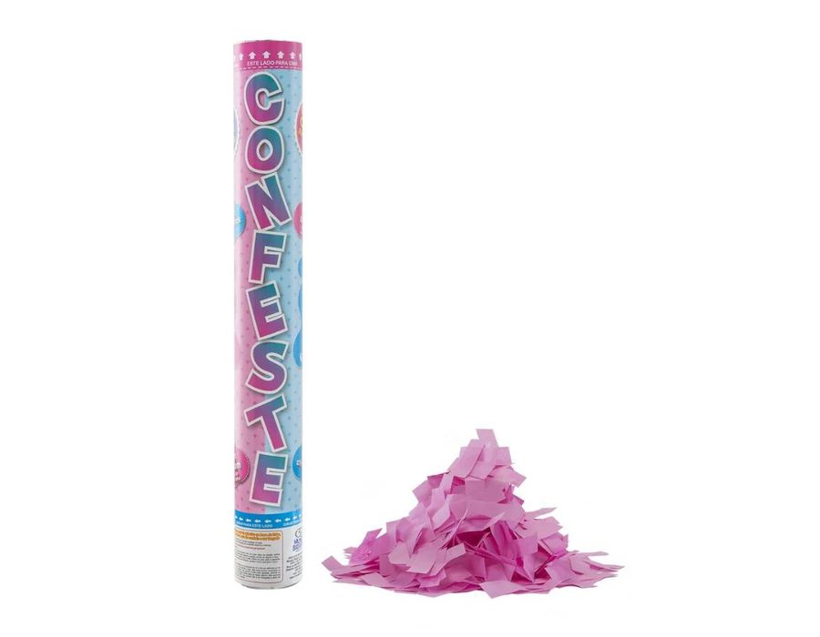 LANCA CONFESTE CHA DE REVELACAO ROSA 30CM MUNDO BIZARRO | CHOKDOCE