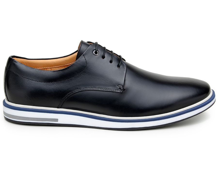 Sapato Casual Masculino Derby CNS 176044 Preto | CNS
