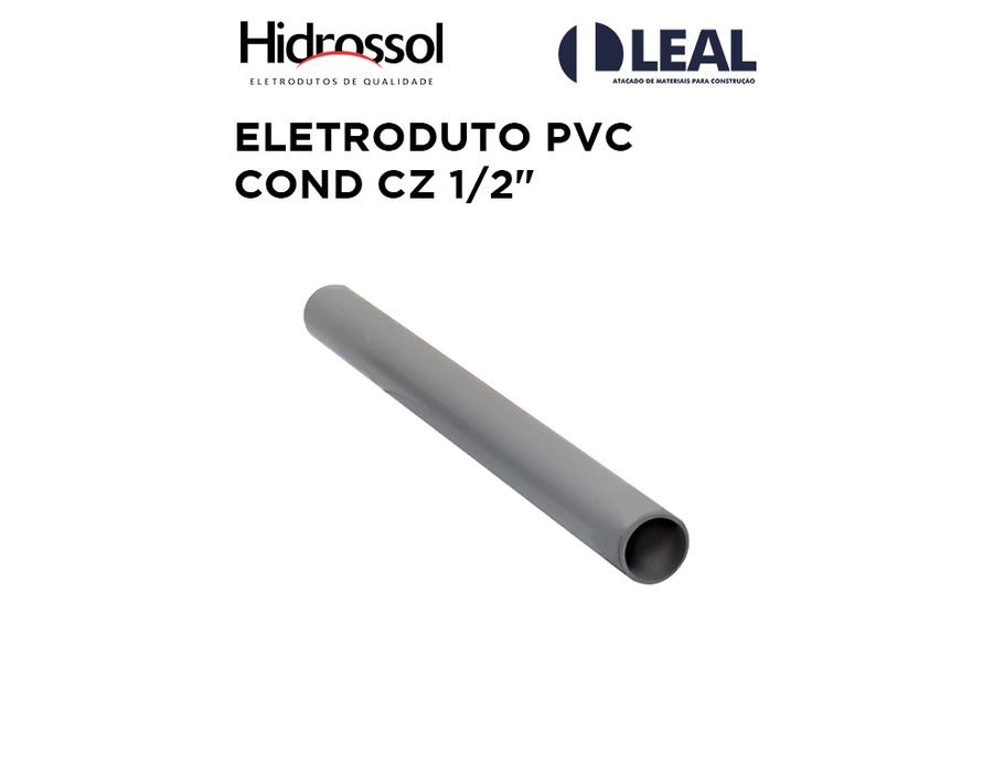 ELETRODUTO PVC COND CZ 1/2 | Comercial Leal
