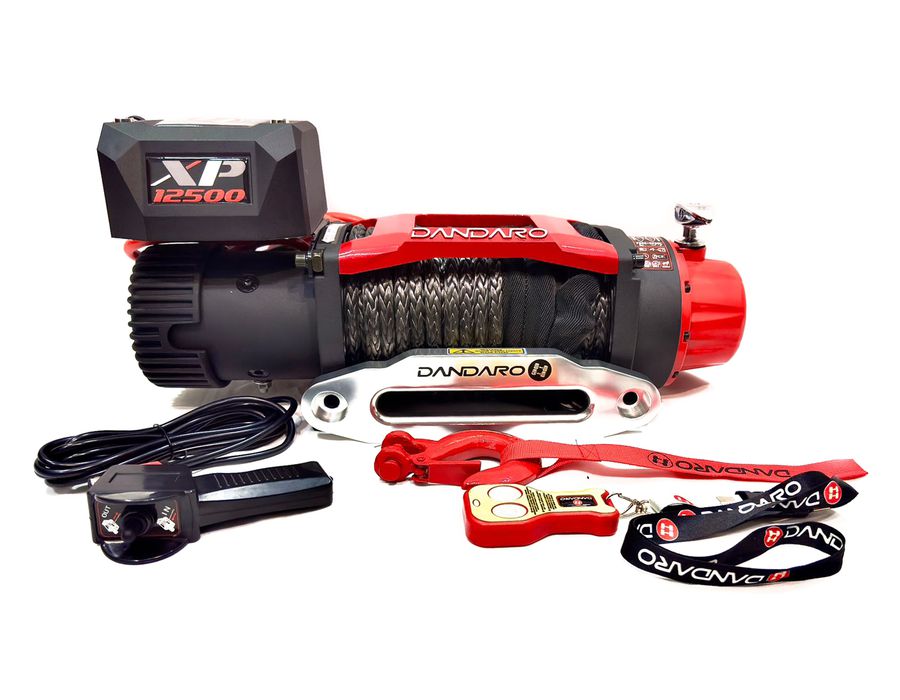 Guincho Eletrico Dandaro XP 12500 Lbs cabo sintetico | DANDARO
