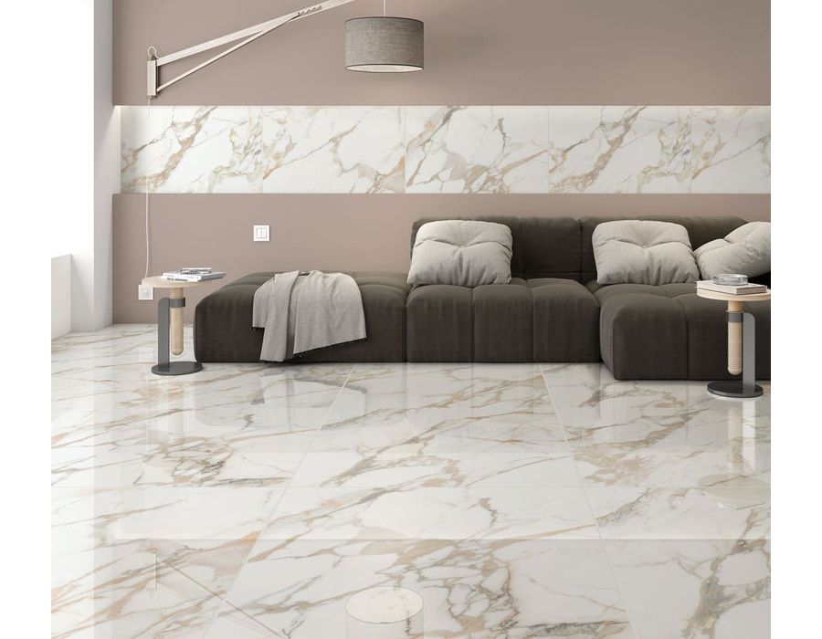 PISO FORMIGRES CLASSIC BEGE POLIDO 87X87 | Degraus Materiais de Construção