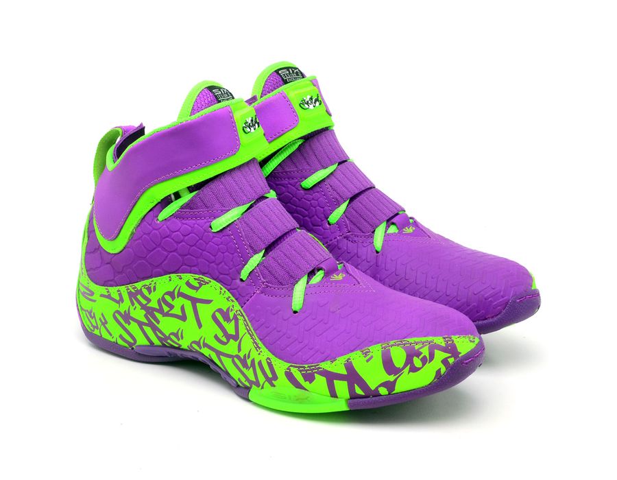 Tênis Masculino Basquete Roxo | KRN SHOES | Calçados Casuais