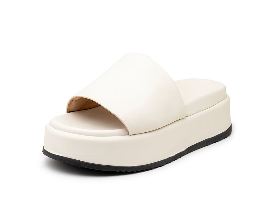 Tamanco Papete Flatorm Slide REF 5300 Napa Off White | DROPSHIPPING ...