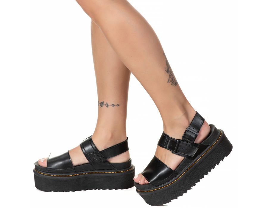 Sandália Estilo Veggie Shoes Marriê Preto | ESTILO VEGGIE SHOES