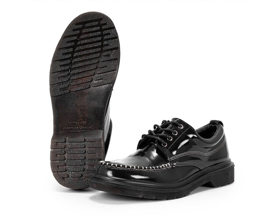 Sapato Mocassim Gaspar Estilo Veggie Veniz Preto | ESTILO VEGGIE SHOES