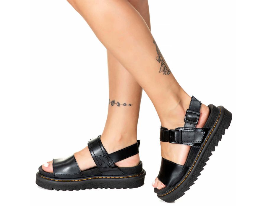 Sandália Estilo Veggie Shoes Pietra Preto | ESTILO VEGGIE SHOES