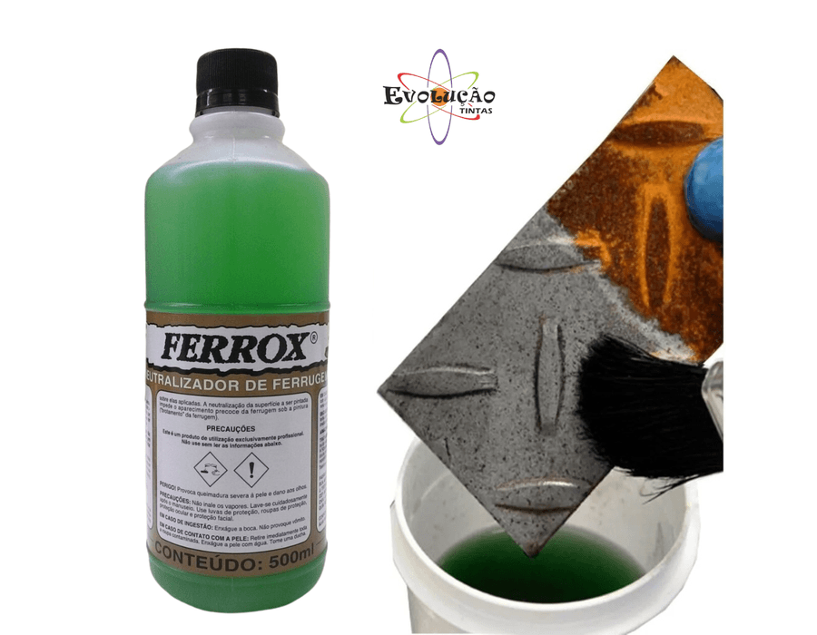 Ferrox Removedor de Ferrugem 500 ml | Evolução Tintas