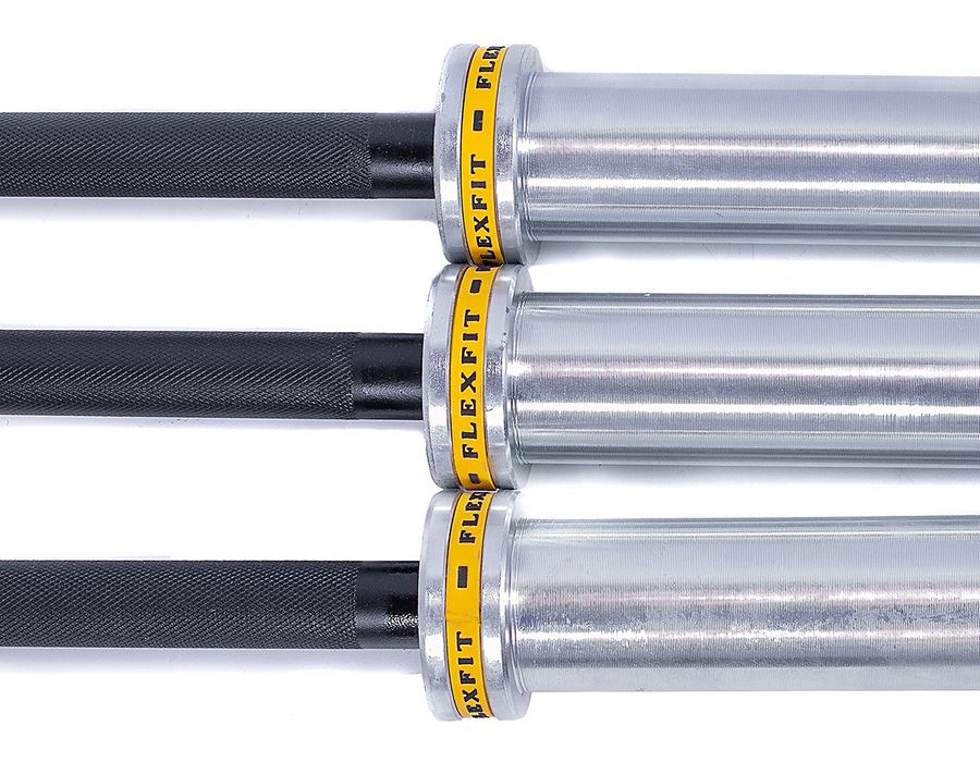 Trio De Barras Olímpica Crossfit 1,60mt 10kg oficial + presilha ...