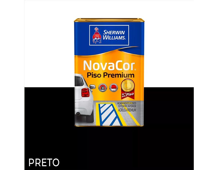 TINTA NOVACOR PISO 18 LITROS | FLUZÃO CONSTRUÇÃO