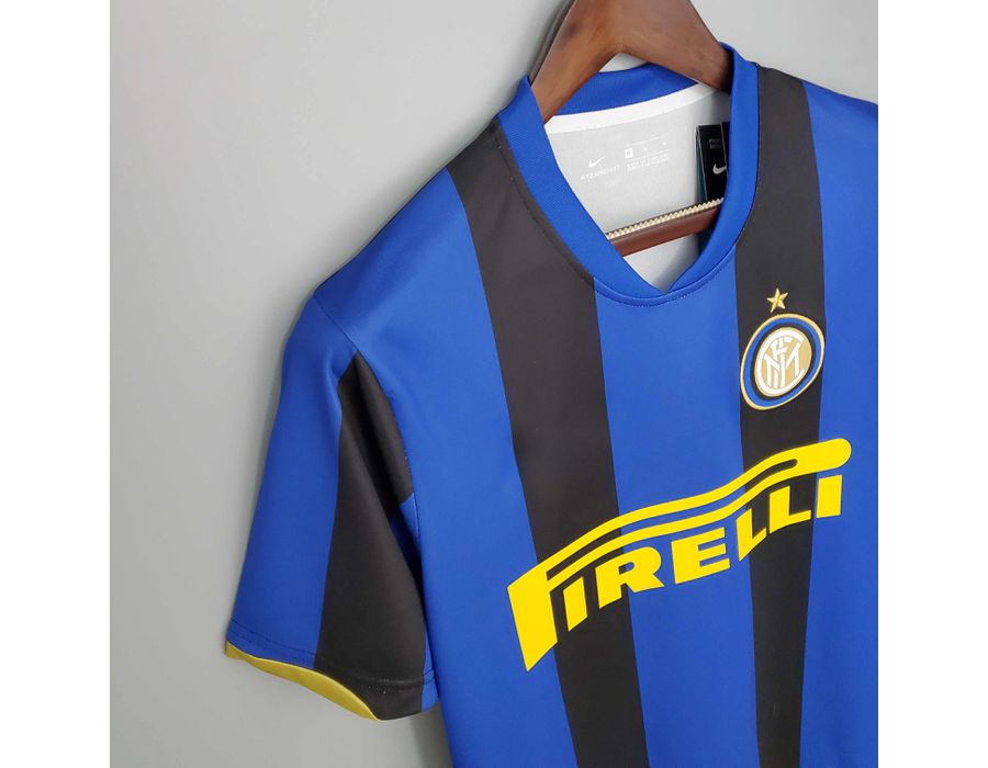 Camisa Retro 08/09 Inter Milan Home - Torcedor Masculina | FUTCAMISA