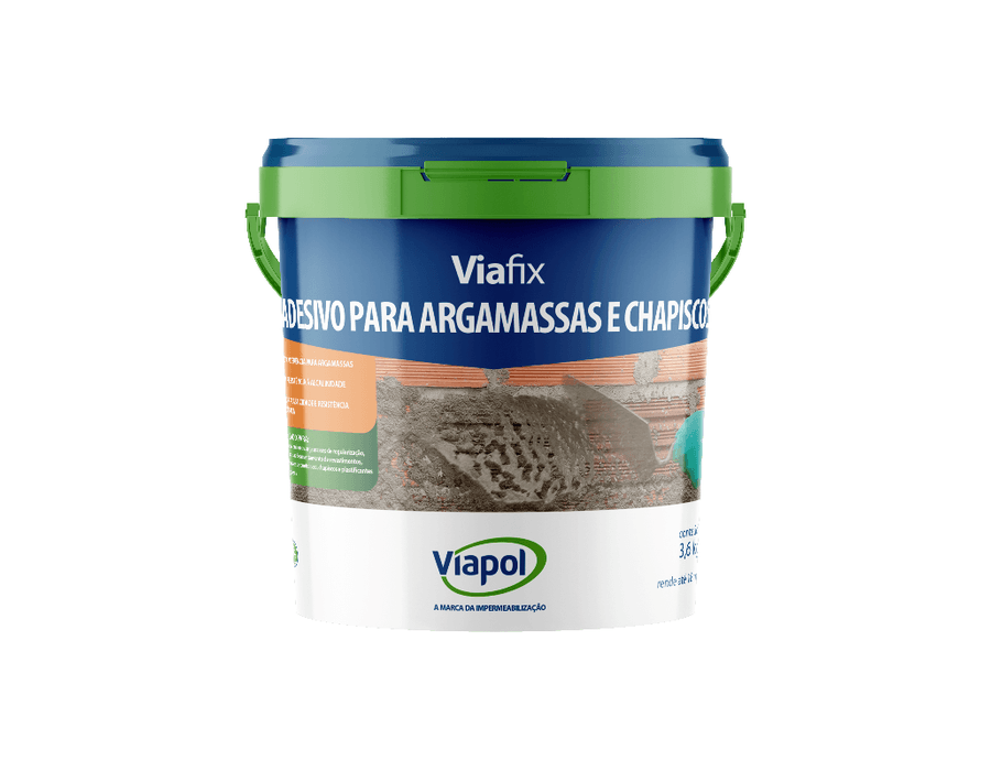 ADESIVO PARA ARGAMASSA E CHAPISCO VIAFIX - 3,6L | VIAPOL | Hidráulica ...