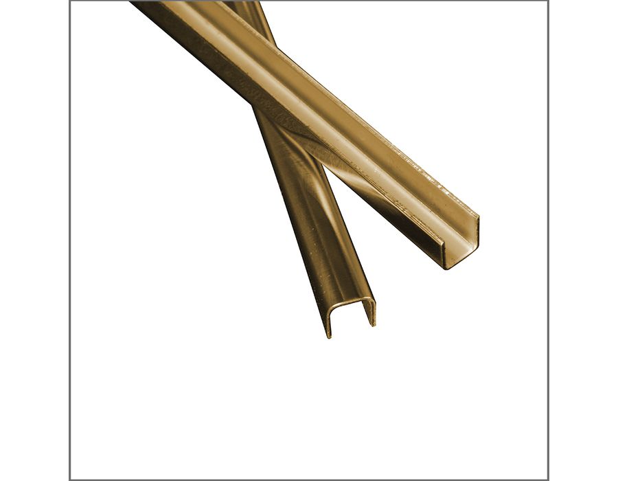 Filete Inox Ouro Matte Mozaik 120cm - PP112003 | Ideale em Casa