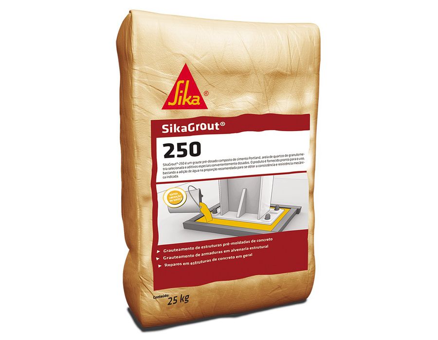 GROUT SIKA 250 25KG SIKA | Impermix | Materiais de Construção
