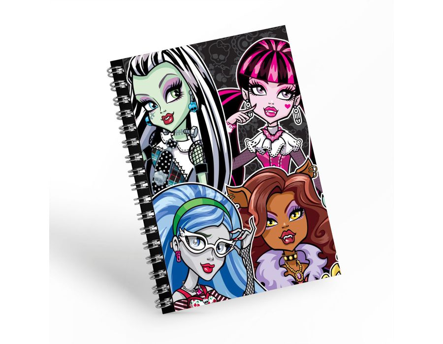 ADESIVO CADERNO MONSTER HIGH | KRadesivos