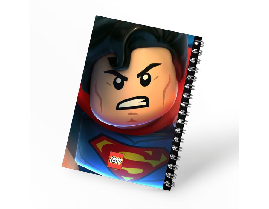 ADESIVO DE CADERNO SUPER HEROIS LEGO | KREATIVEADESIVOS