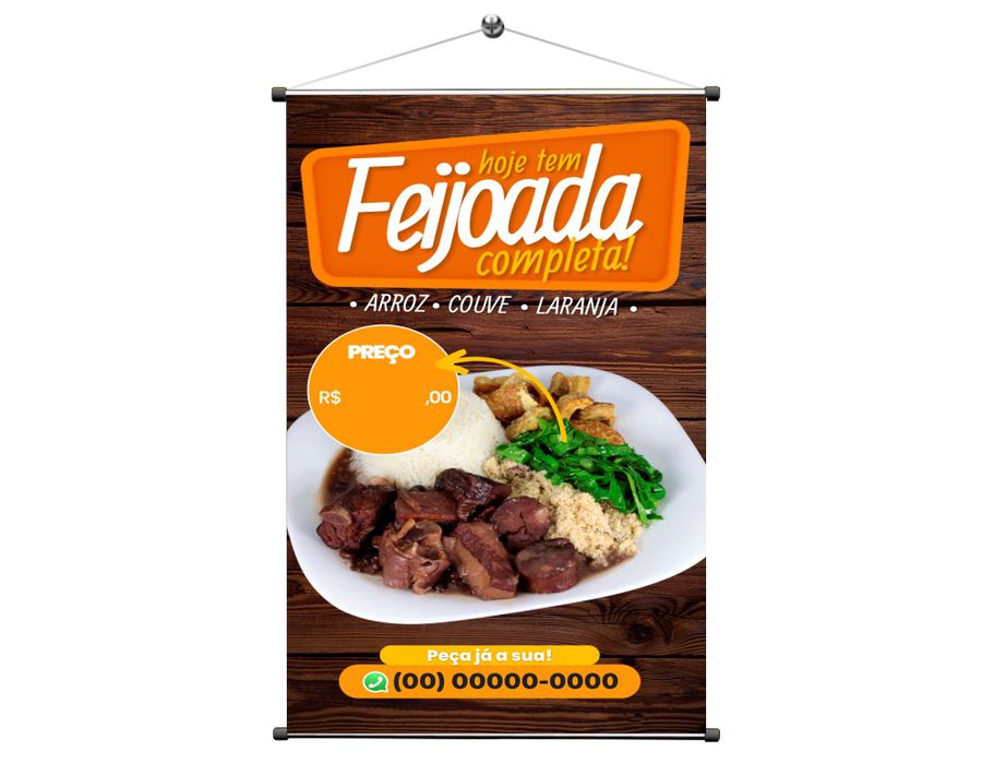 Banner Feijoada mod09 | KRadesivos