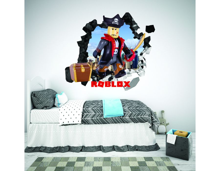 Adesivo Parede Decorativo Personagens Roblox | KRadesivos