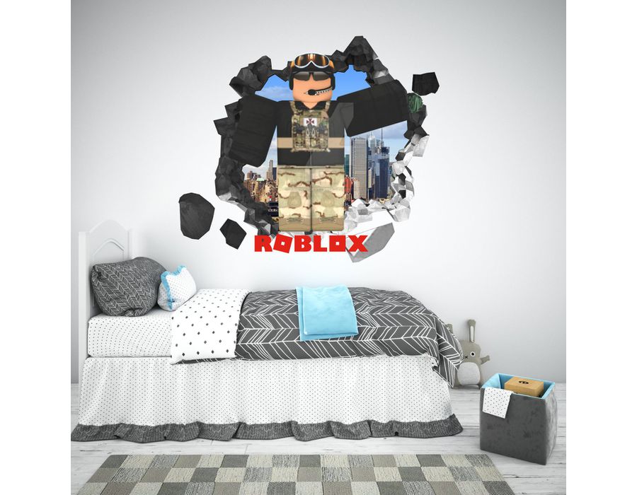 Adesivo Parede Decorativo Personagens Roblox | KRadesivos