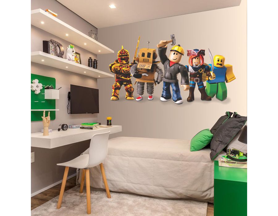 Adesivo Parede Decorativo Roblox | KRadesivos