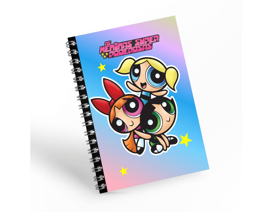 ADESIVO CADERNO AS MENINAS SUPER PODEROSAS | KRadesivos