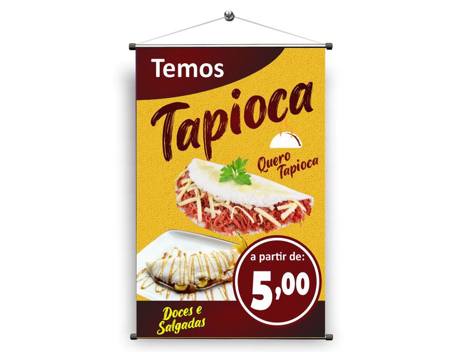 Banner Tapioca | KRadesivos