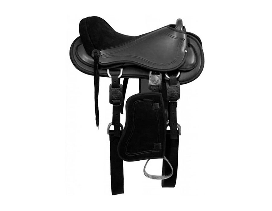 Sela Australiana Patusca (Preta) | Atacado Selaria Pinheiro