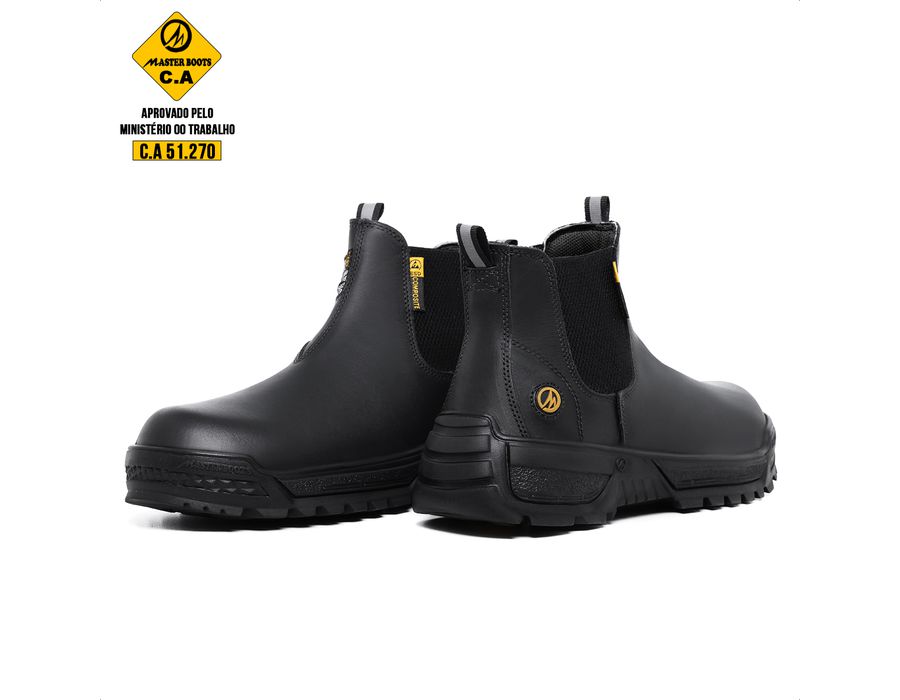 Bota Work para Trabalho Bico de Composite Palmilha Anatômica | MASTER BOOTS