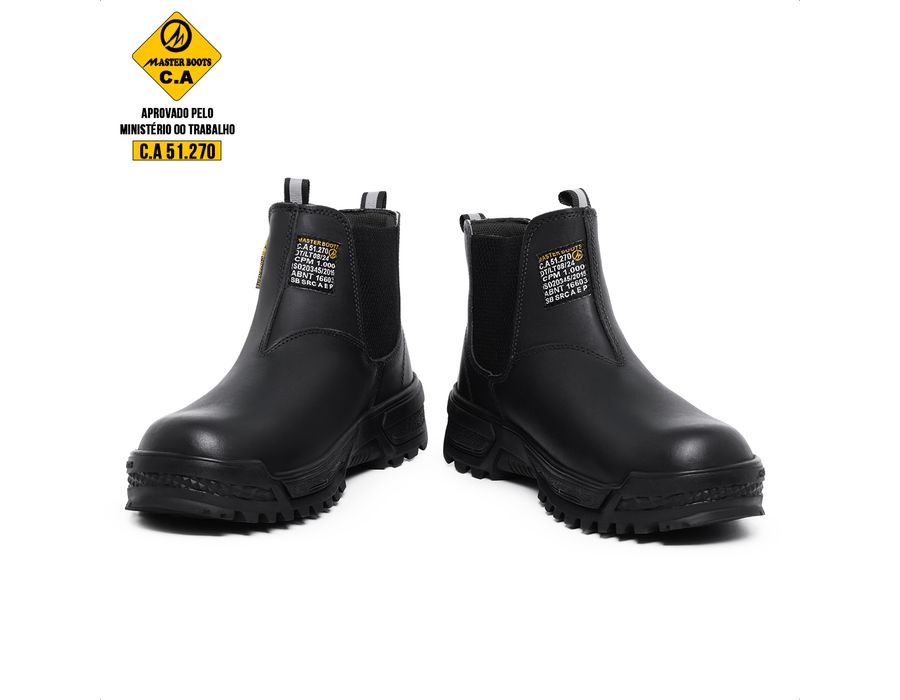 Bota Work para Trabalho Bico de Composite Palmilha Anatômica | MASTER BOOTS