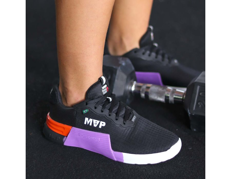 Tênis de Cross MVP 5x5 - Black Orange | MVP Fitness - Loja Oficial