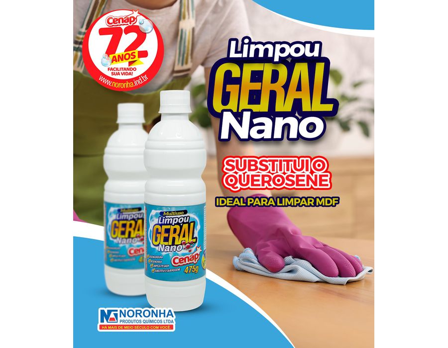 LIMPOU GERAL NANO - SUBSTITUI A QUEROSENE - 475g / MS IMPERIO COM ...