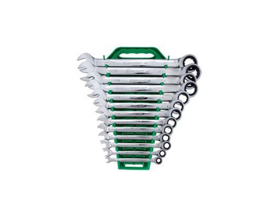 Jogo de Chaves Combinadas com Catraca em Polegadas com 13 Peças Da ...