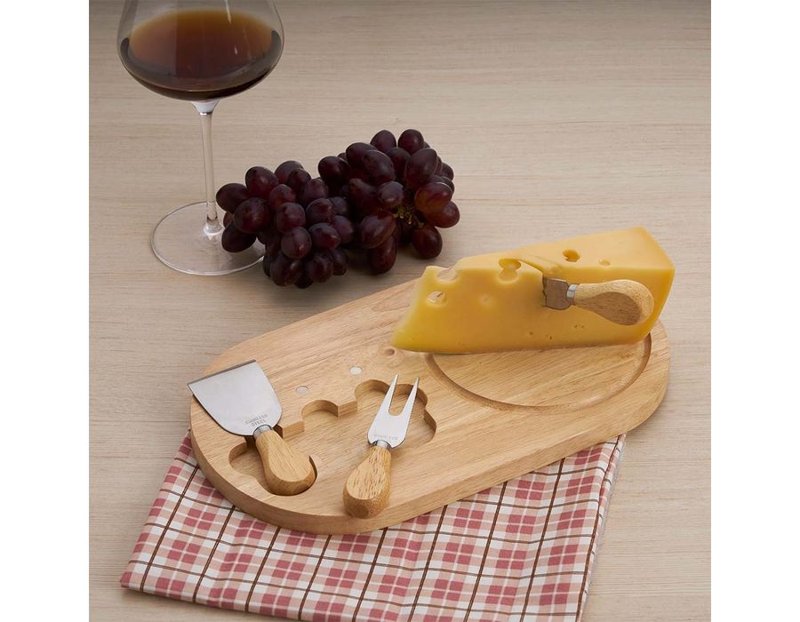 Kit Queijo 4 Peças | Personalizar Toledo