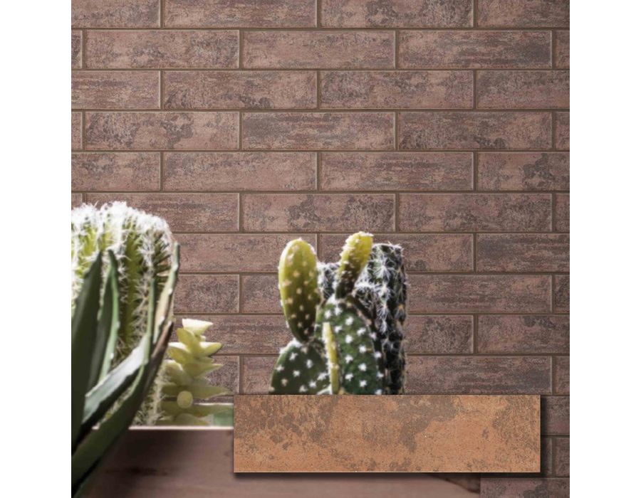 Revestimento Málaga Bronze 6,5x25,6 Pierini | Piso de Pedra Curitiba