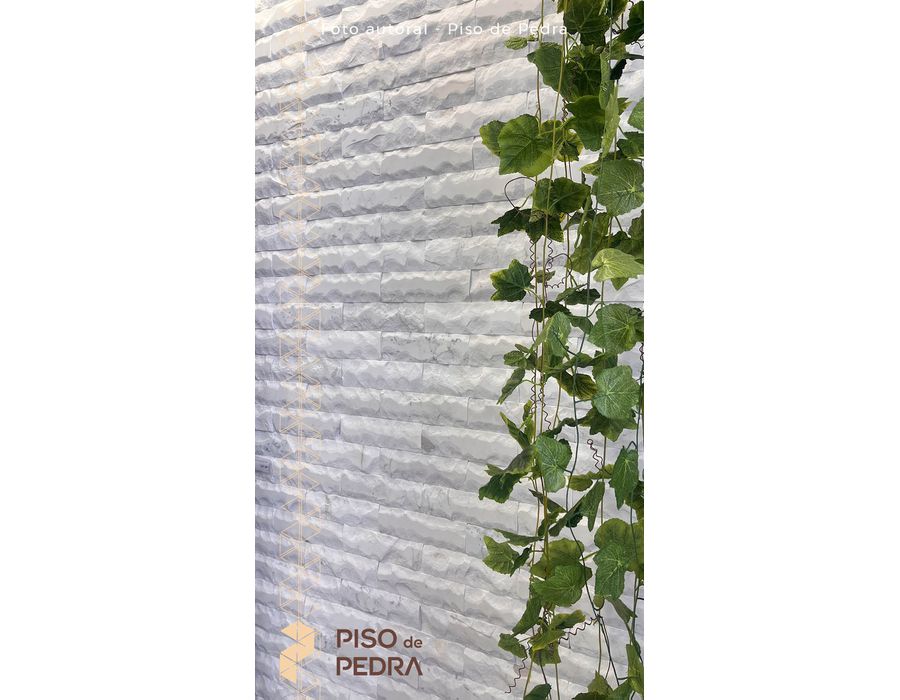 Revestimento Mármore Branco Piguês 7x24 cm | Piso de Pedra Curitiba