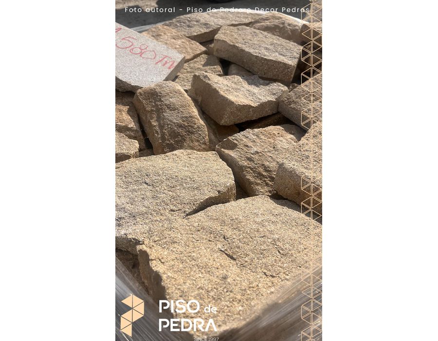 Pedra Moledo Natural Gold | Piso de Pedra Curitiba