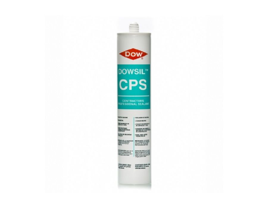 Silicone Dowsil CPS Cinza 280ml / 423gr | POLY SHEET POLICARBONATO
