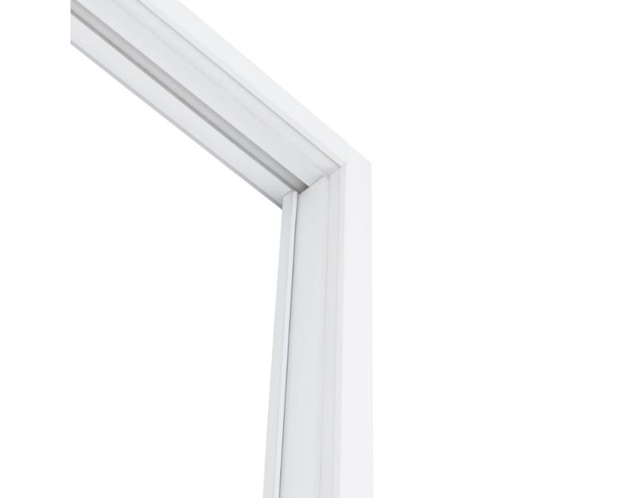 Kit Batente e Guarnição Regulável 12cm a 18cm Melamínico Branco Max ...