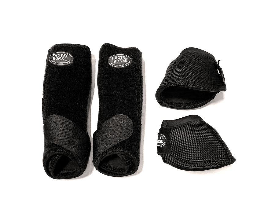 Kit Simples Protec Horse Boleteira Dianteira e Cloche | PROTEC HORSE ...