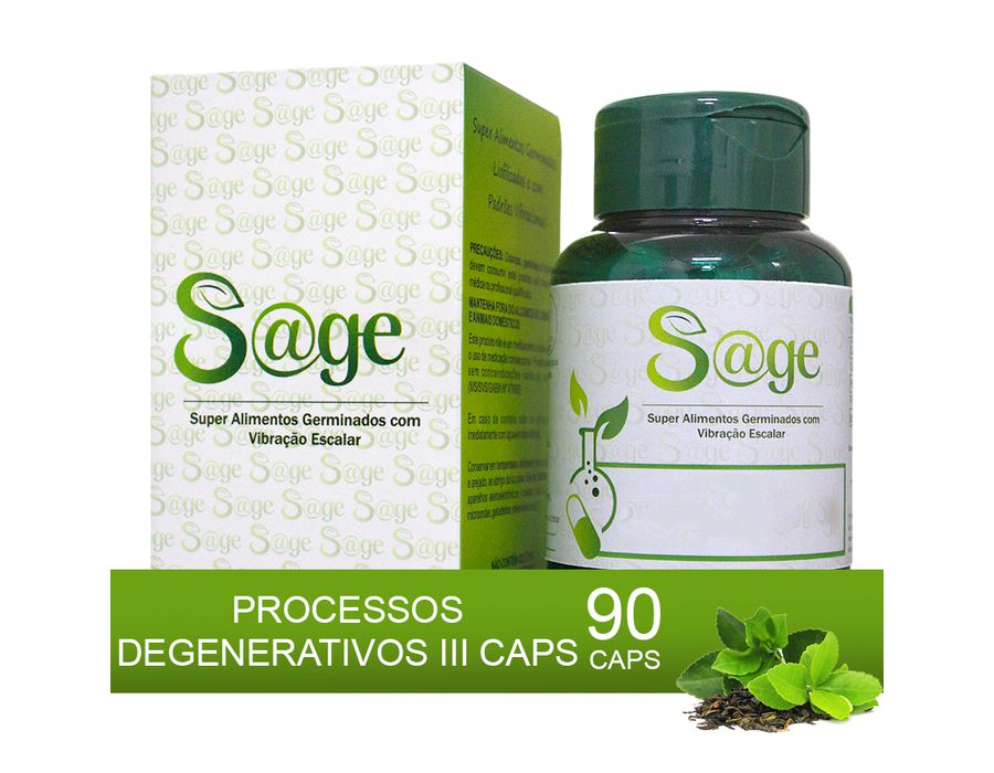 Processos Degenerativos 3 - 90 cápsulas | S@ge Scalar