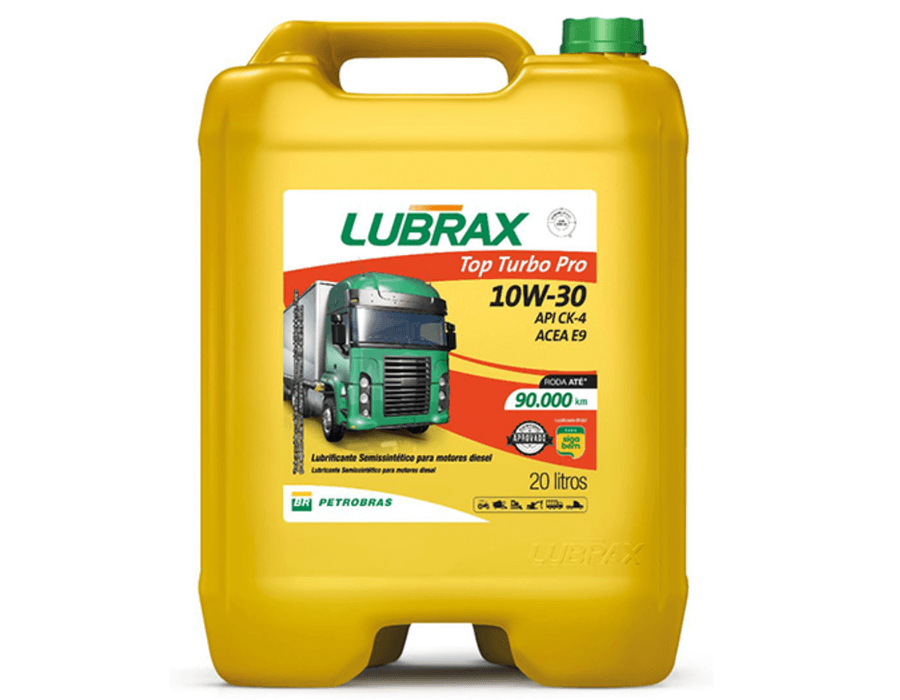 Oleo Lubrificante Motor Diesel 10W30 API CK4 Lubrax Top Turbo Pro Semi ...