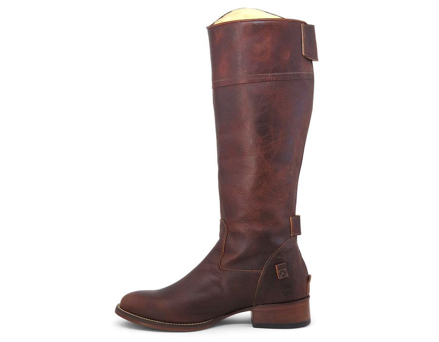 Bota Hípica Masculina Couro Fóssil Havana - Silverado Botas | SILVERADO ...