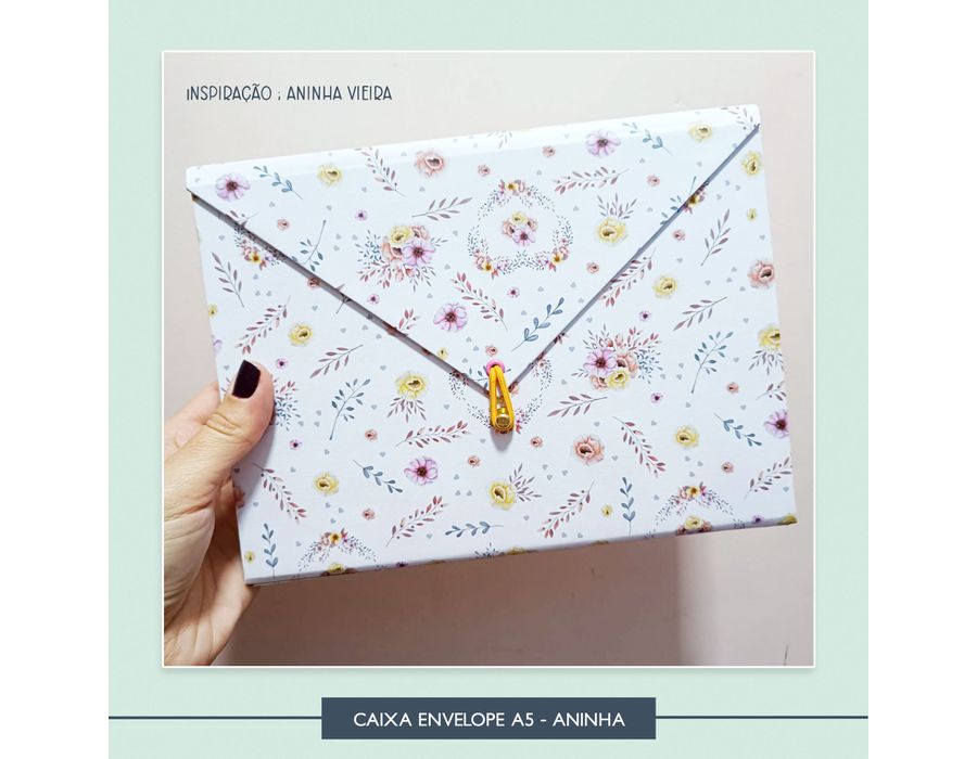 Caixa Envelope A5 - Aninha | Studio Office K